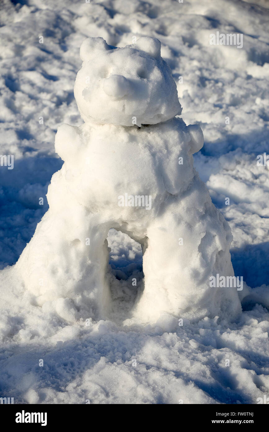 Funny human snowman hi-res stock photography and images - Alamy