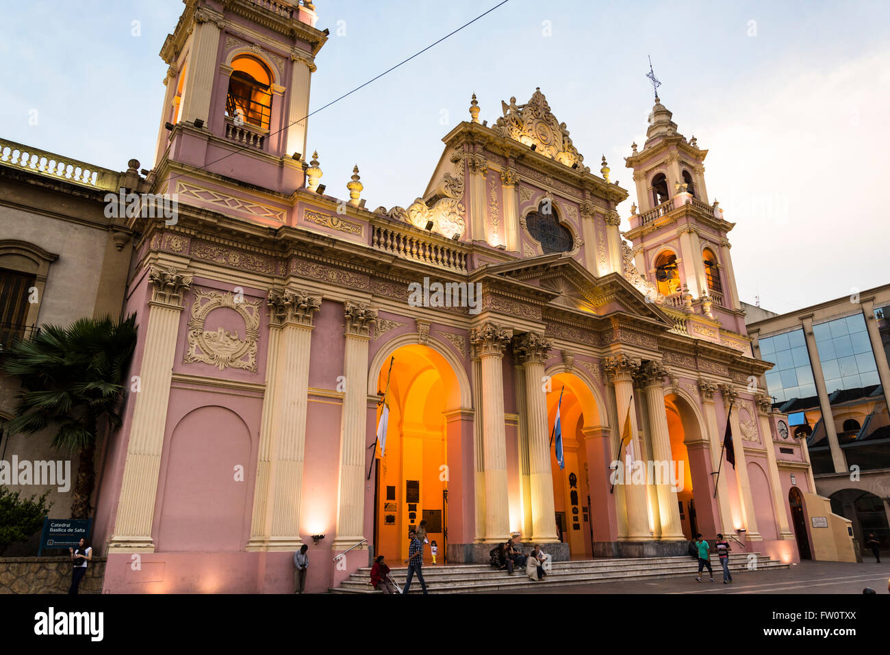 Cathedral, Salta, Argentina Stock Photo - Alamy