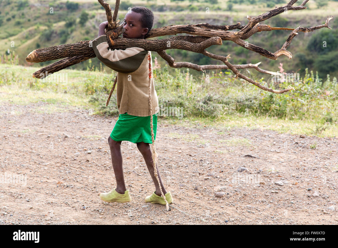 Alutu Ridge, Lake Langano, Ethiopia, October 2013 Abdu Raman, 8, and ...