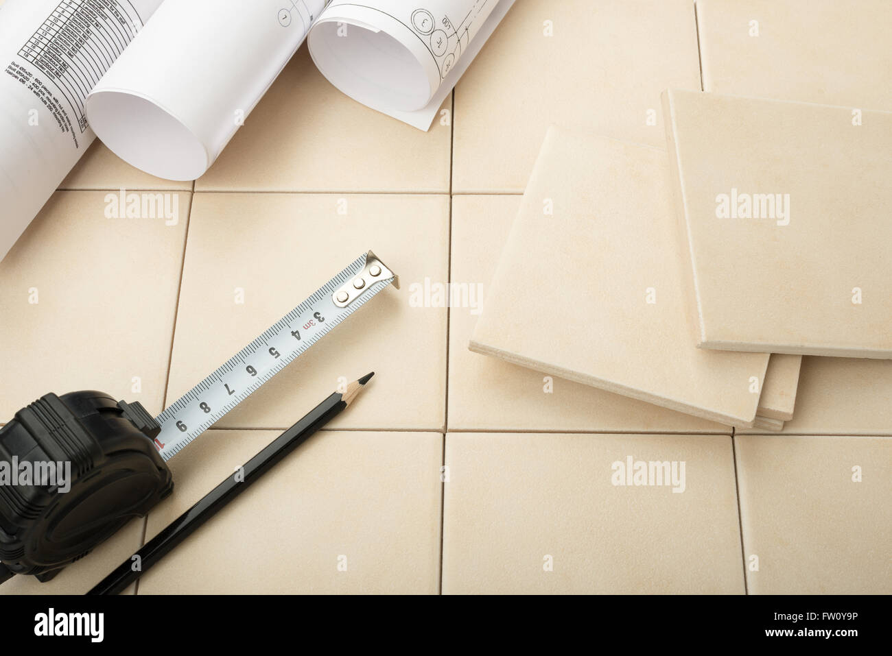 Set of tiles Stock Photo - Alamy
