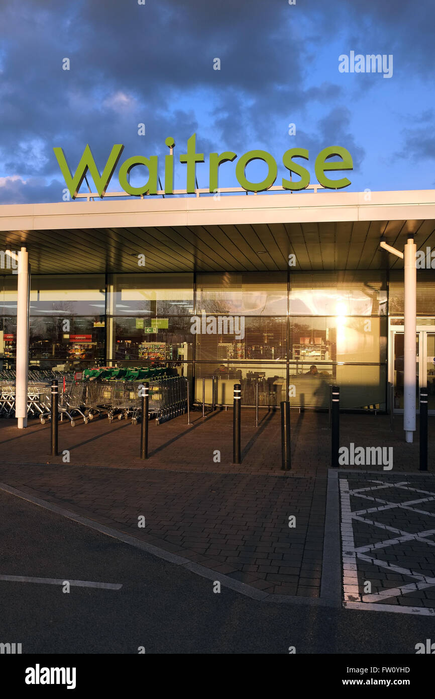 Waitrose grocery store hi-res stock photography and images - Alamy
