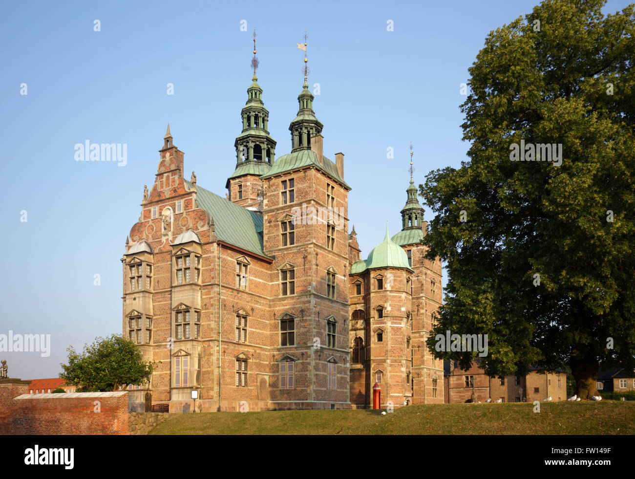 Rosenborg Castle in Copenhagen, Denmark Stock Photo - Alamy