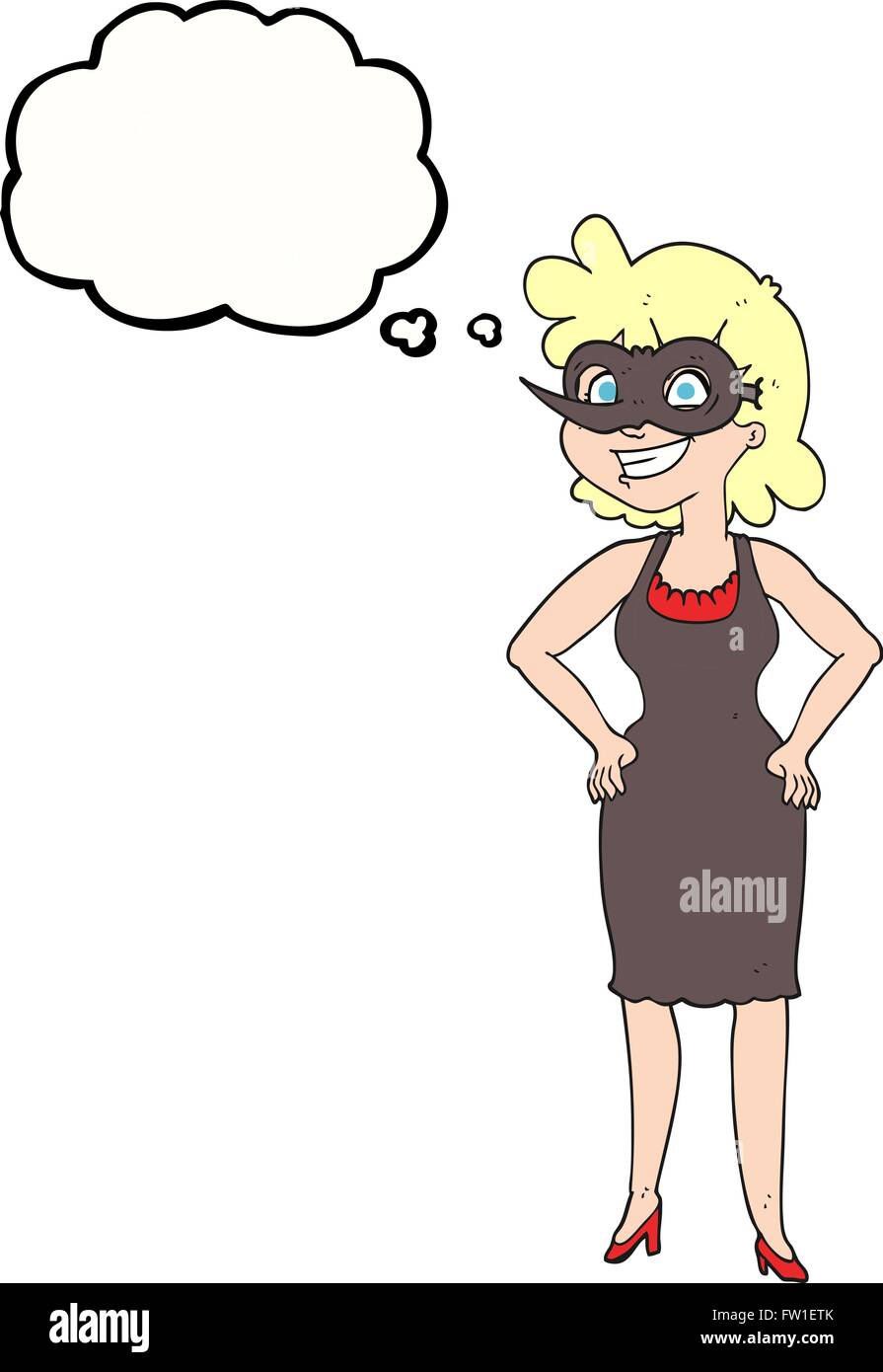 Masked ball woman Stock Vector Images - Alamy