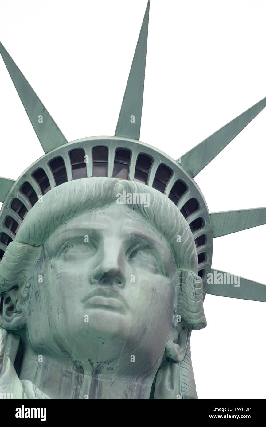 The Statue of Liberty is a colossal copper statue, designed by Auguste ...