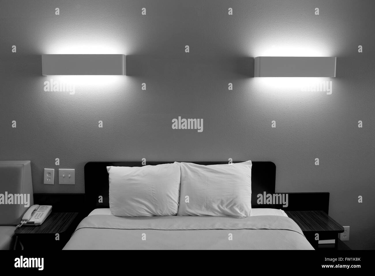 Night stands Black and White Stock Photos & Images - Alamy