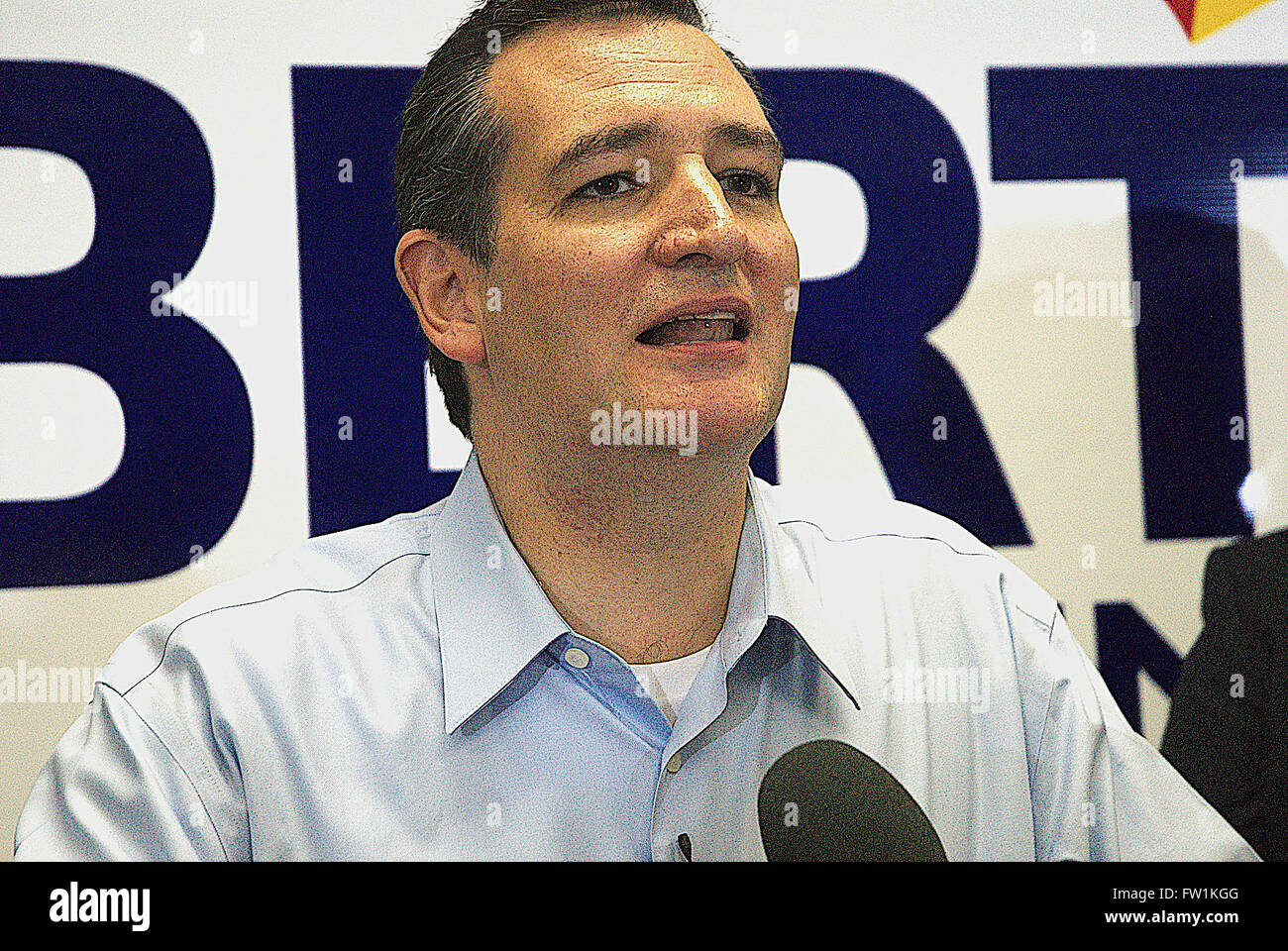 Wichita, Kansas, USA, 9th October, 2014 Senator Ted Cruz (R-TX) at ...
