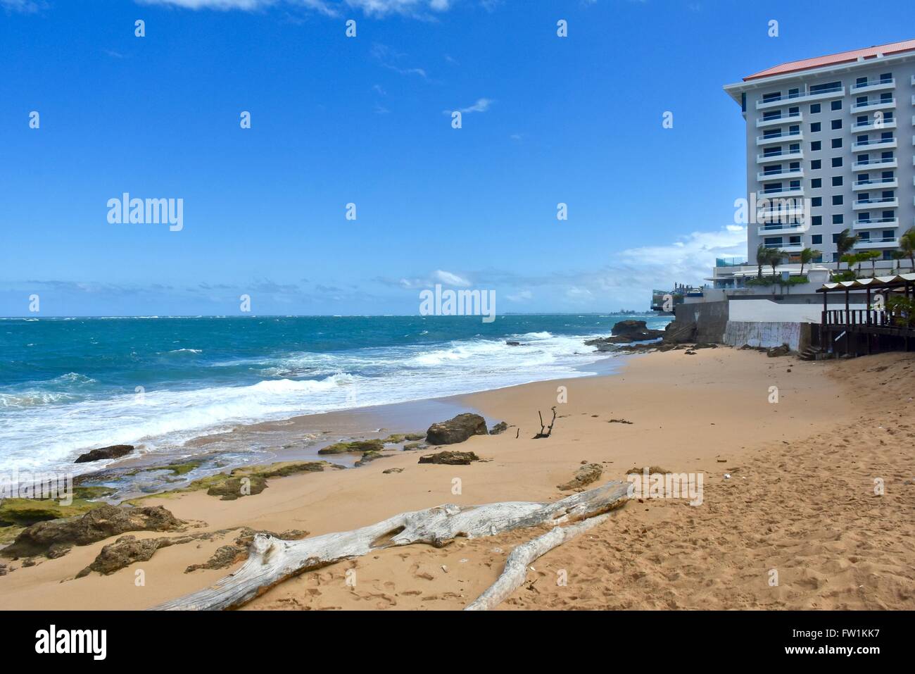 Puerto Rico ocean and beach Stock Photo - Alamy