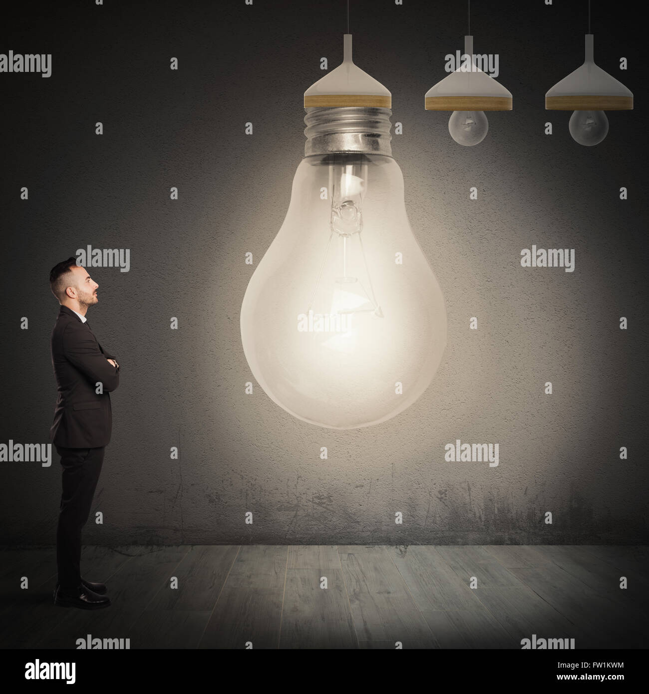 Big idea hi-res stock photography and images - Alamy