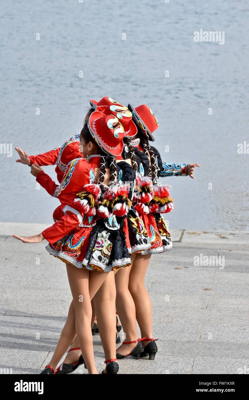 Dance team routine hi-res stock photography and images - Alamy