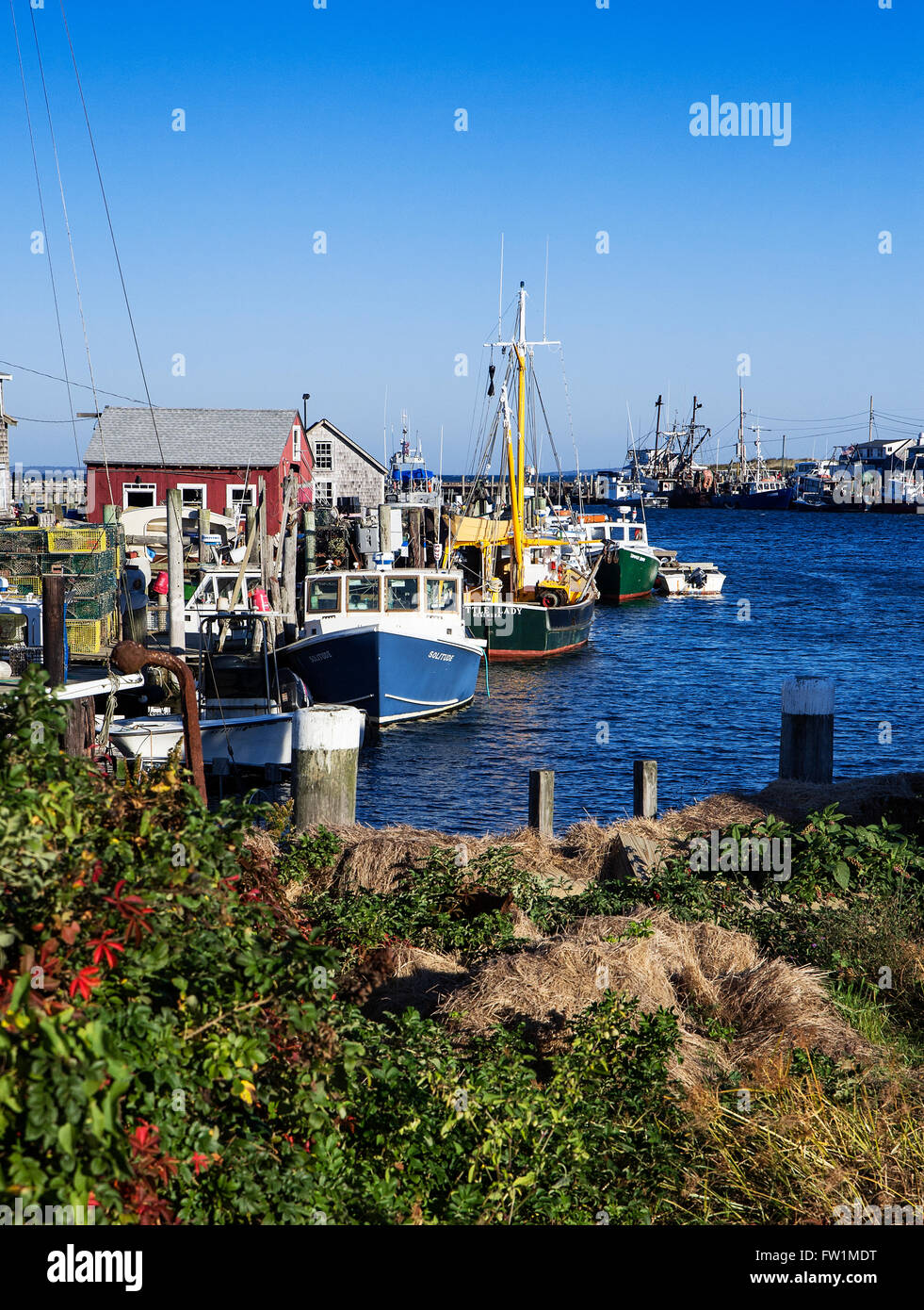 Quaint fishing village of Menemsha, Chilmark, Martha's Vineyard ...