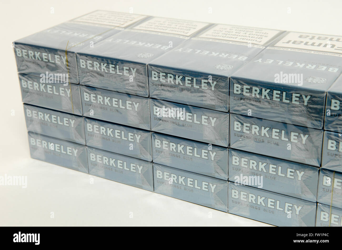 Selection of Berkeley Cigarettes on sale in a tobacconist Stock Photo ...