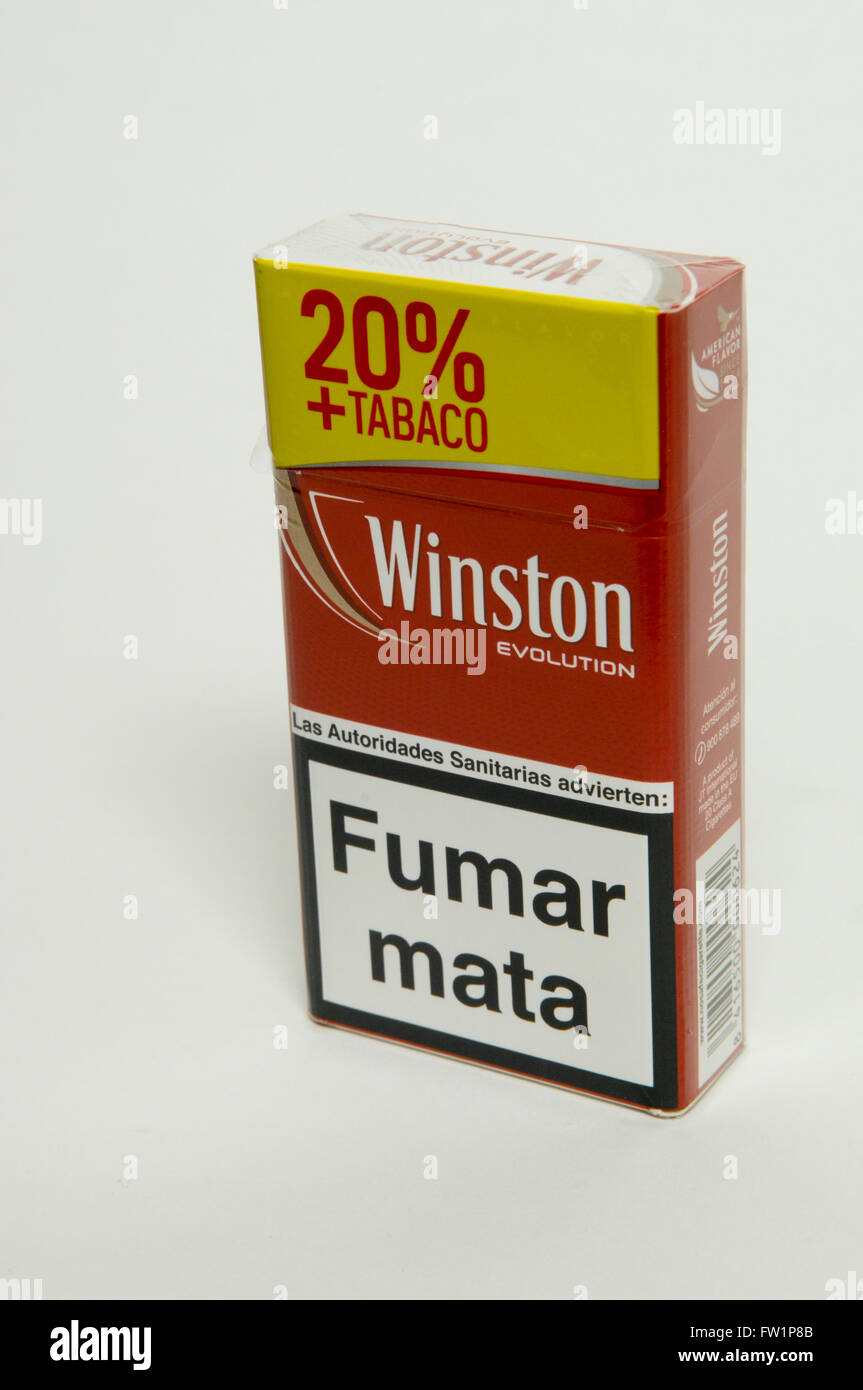 Winston packaging hi-res stock photography and images - Alamy