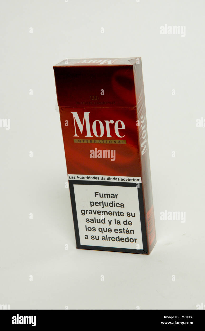 More International Cigar Tobacco packet Stock Photo - Alamy