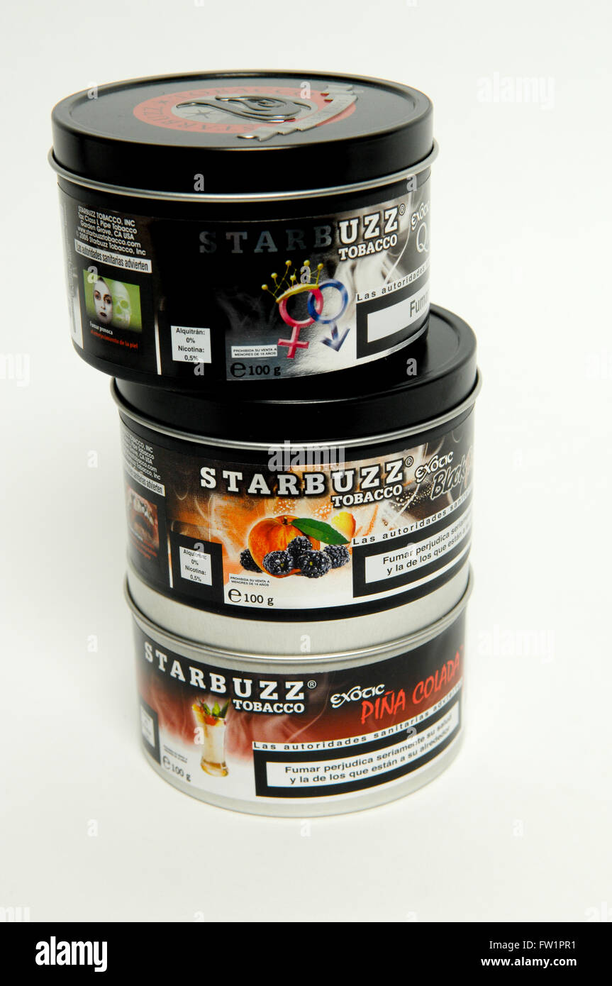 Starbuzz Tobacco selection Stock Photo - Alamy