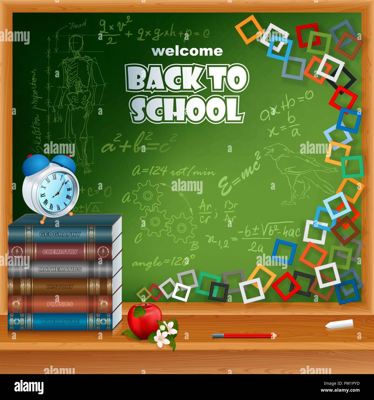 Scientific equations Stock Vector Images - Alamy