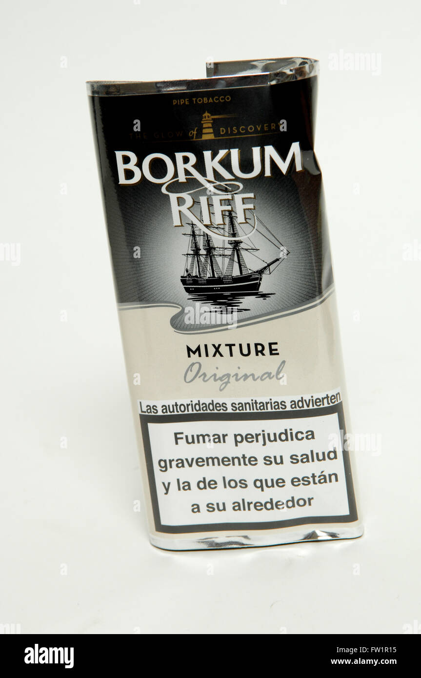Borkum Riff Mixture Original Pipe Tobacco Stock Photo - Alamy