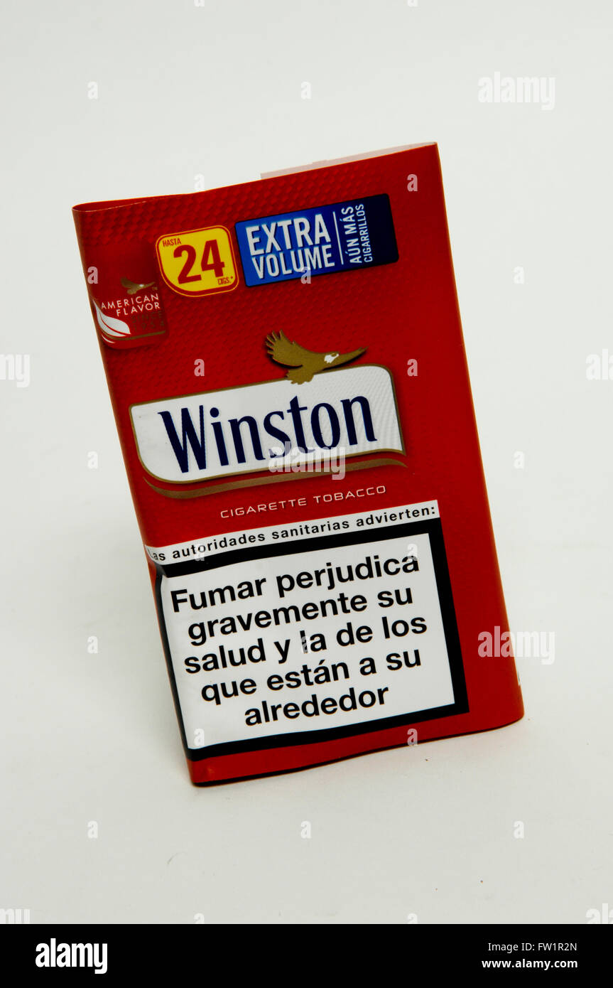 Winston Rolling Tobacco Stock Photo - Alamy
