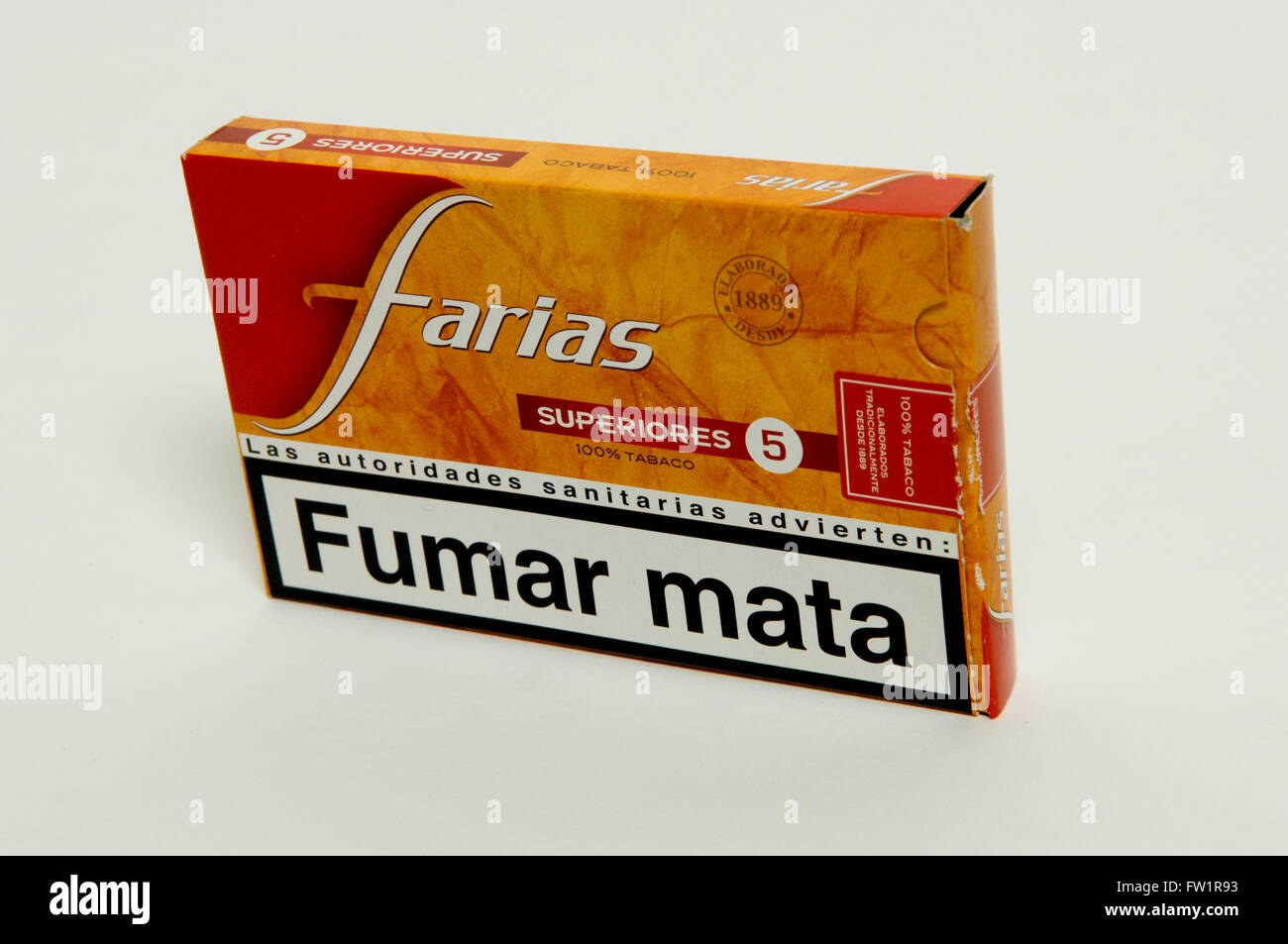 Farias Superior 5 Cigars Stock Photo - Alamy