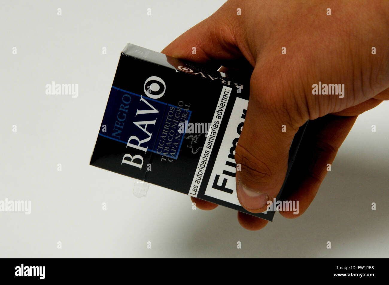 Negro Silverado Cigarettes Stock Photo - Alamy