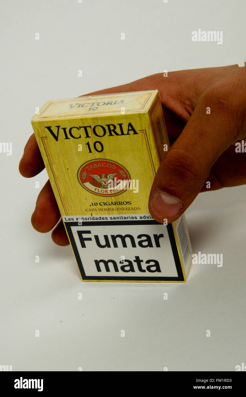 Victoria 10 Tabacco Stock Photo - Alamy