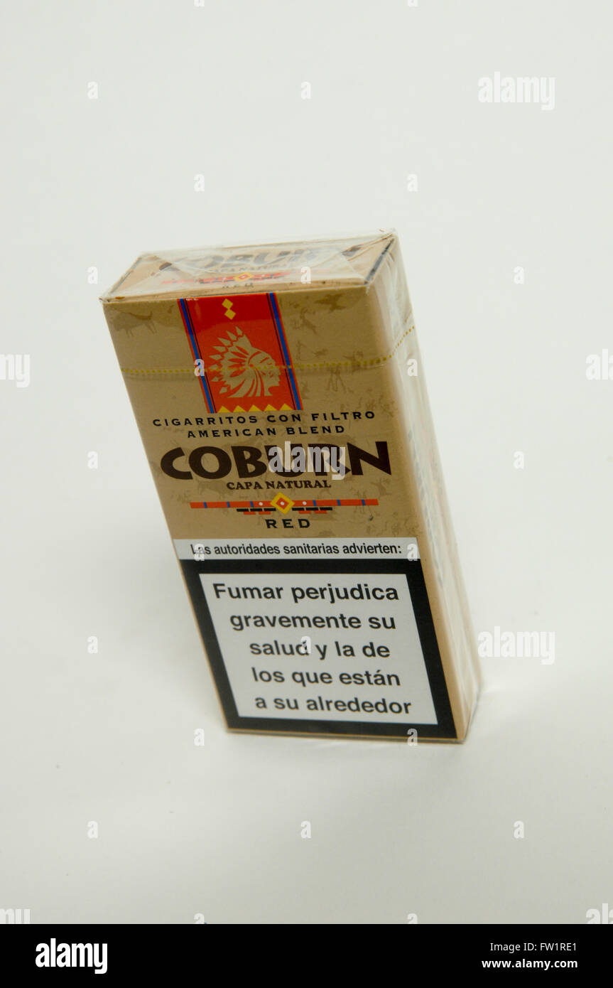Coburn Red Cigars Stock Photo - Alamy