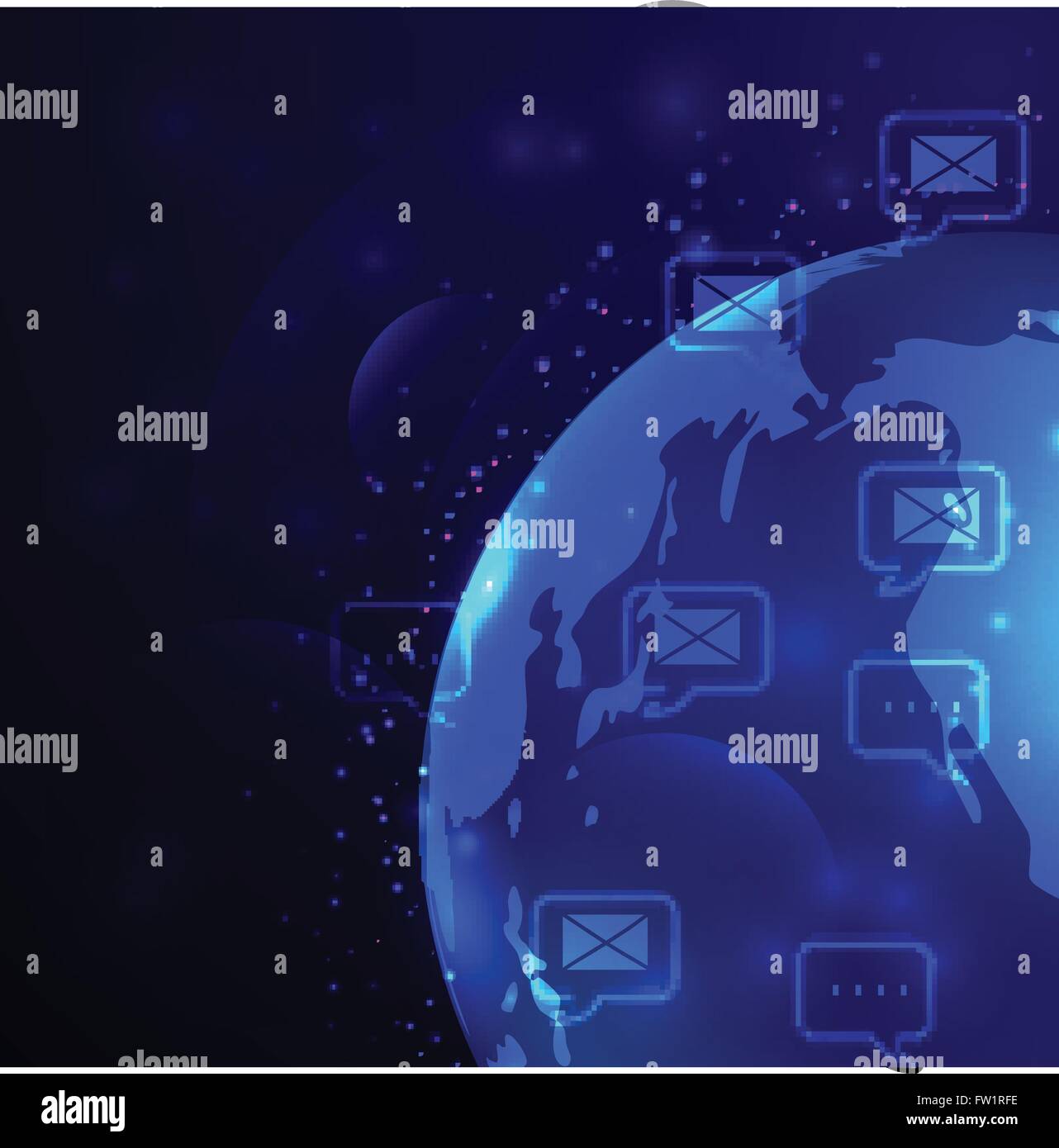 World receivers Stock Vector Images - Alamy