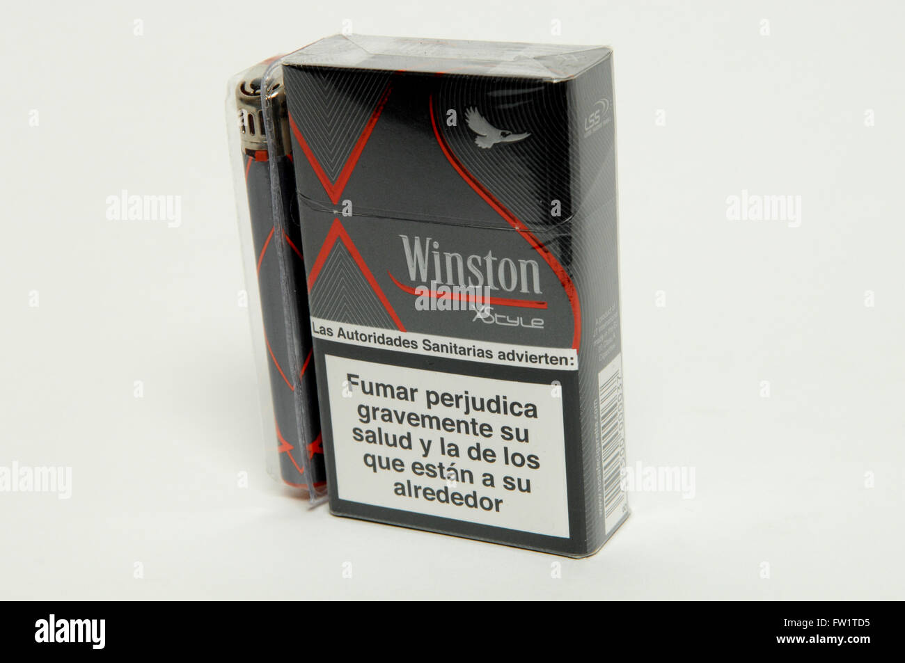 Winston cigarette hi-res stock photography and images - Alamy