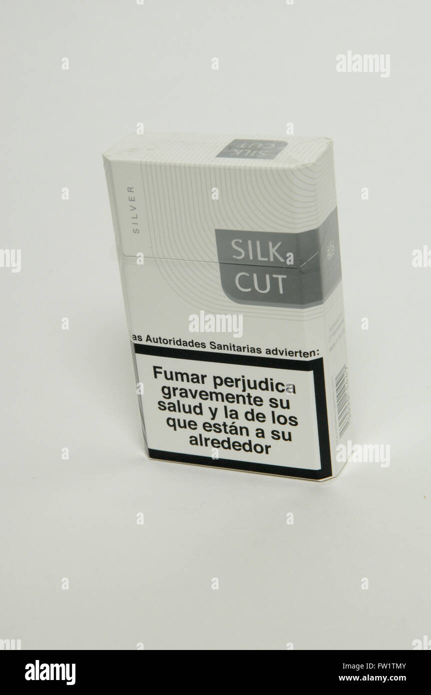Silk cut cigarette hi-res stock photography and images - Alamy