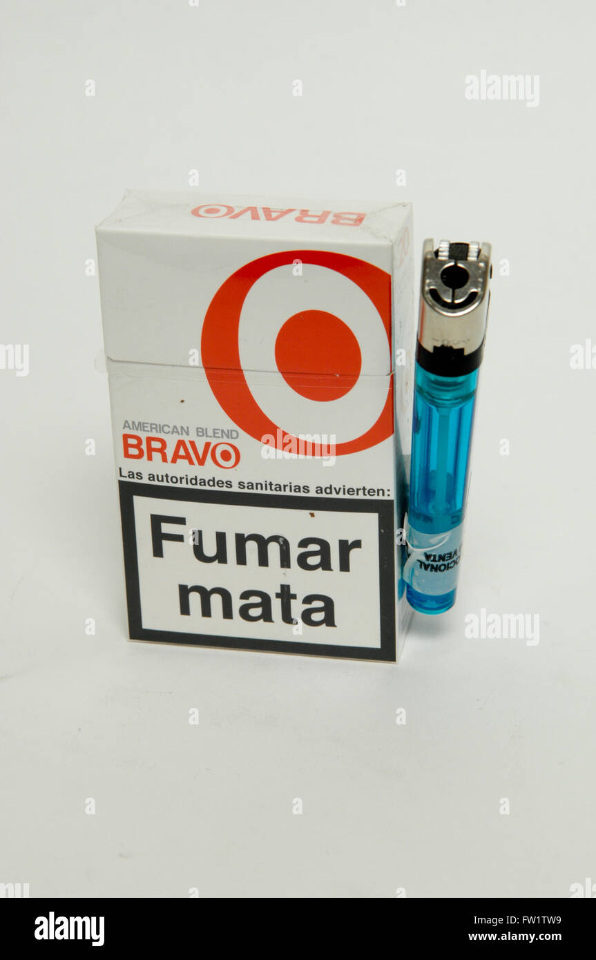 Selection of Cigarettes on sale in a tobacconist Stock Photo - Alamy