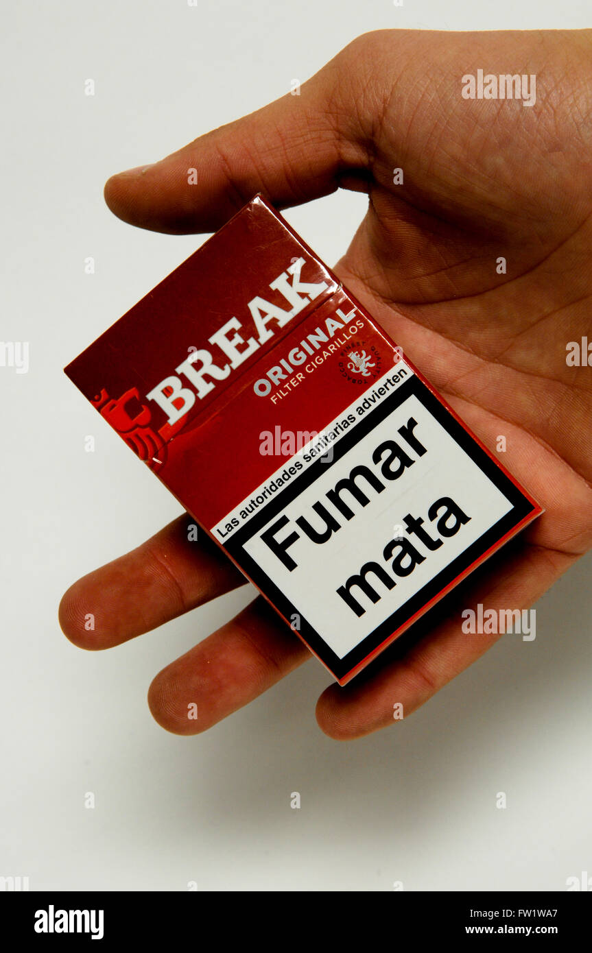 Selection of Cigarettes on sale in a tobacconist Stock Photo - Alamy