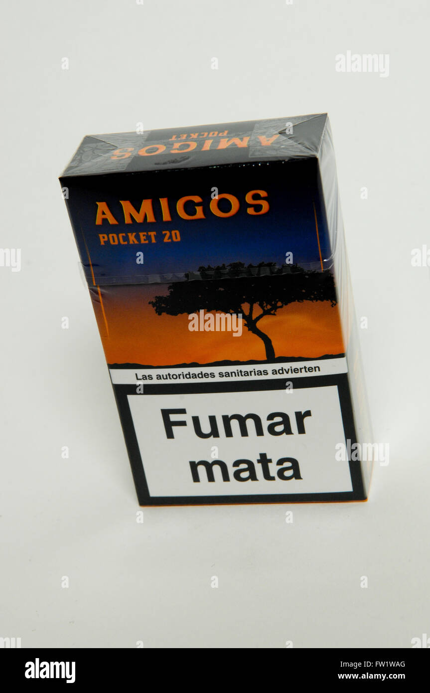 Selection of Cigarettes on sale in a tobacconist Stock Photo - Alamy