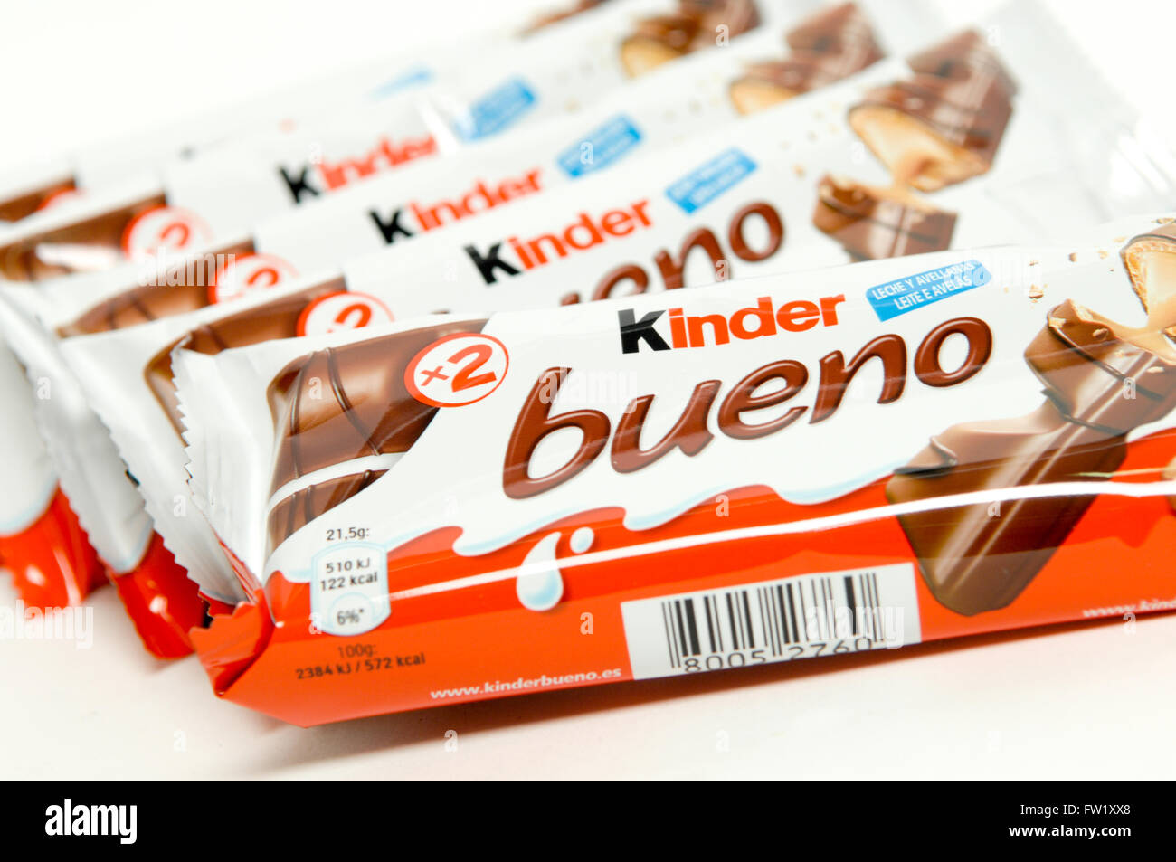 Kinder Bueno (kinder is German for "children",bueno is Spanish for ...