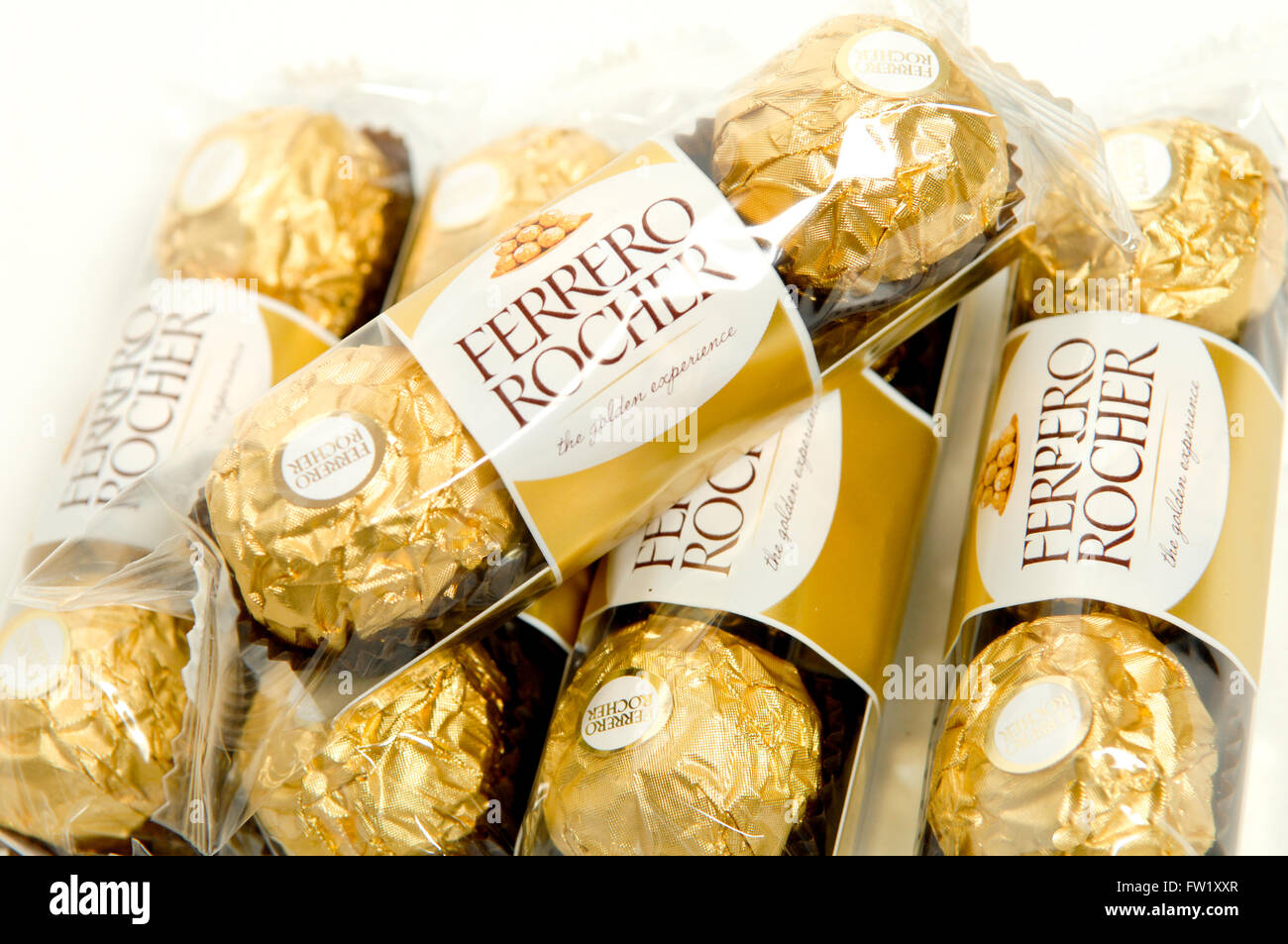 Ferrero Rocher is a premium, spherical chocolate sweet produced by the ...