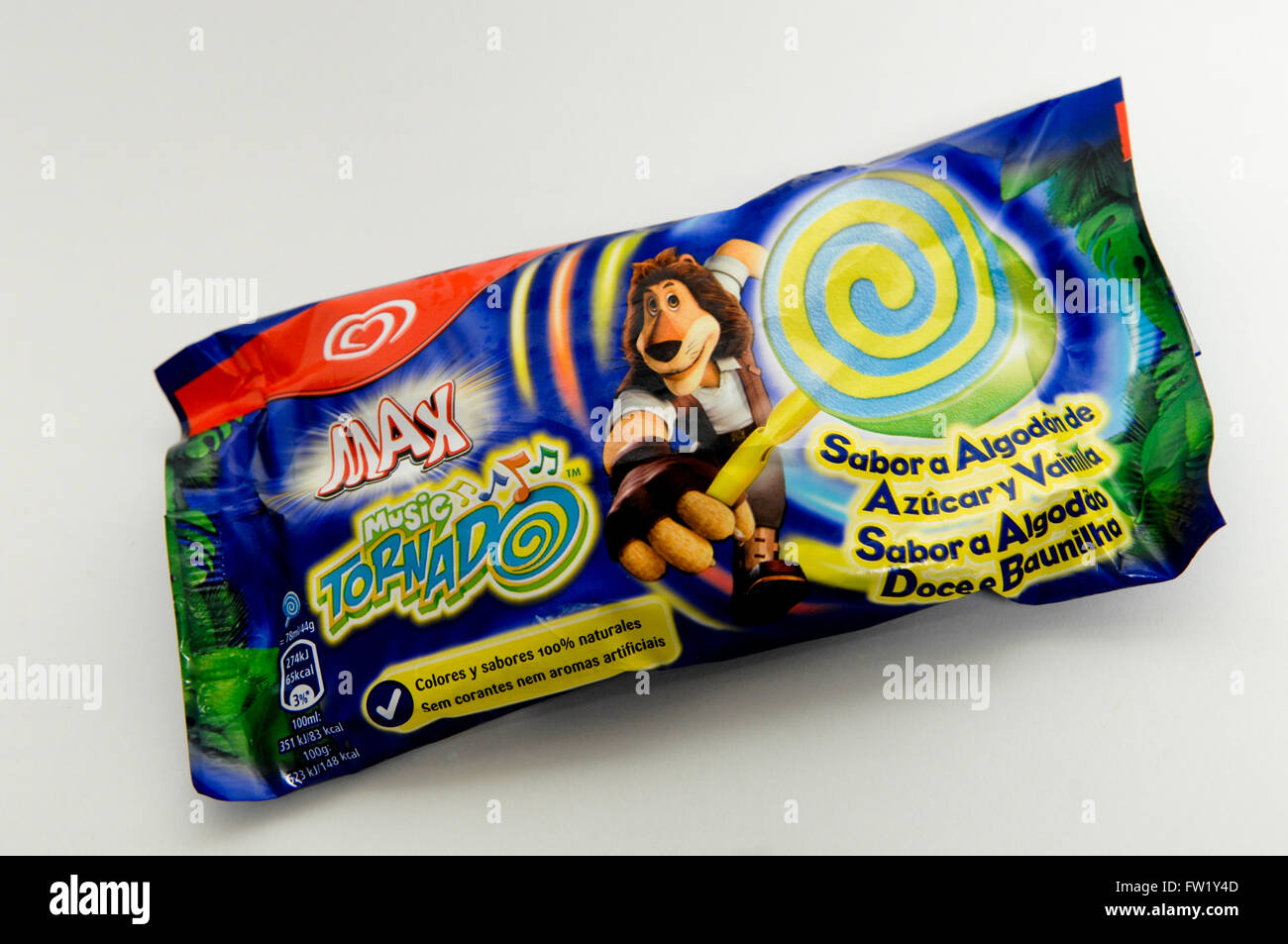 Max tornado is an ice cream company owned by Unliver Stock Photo - Alamy