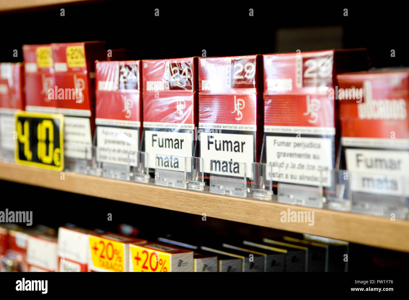 John Player Red Cigarettes a brand owned by Imperial Tobacco on sale in ...