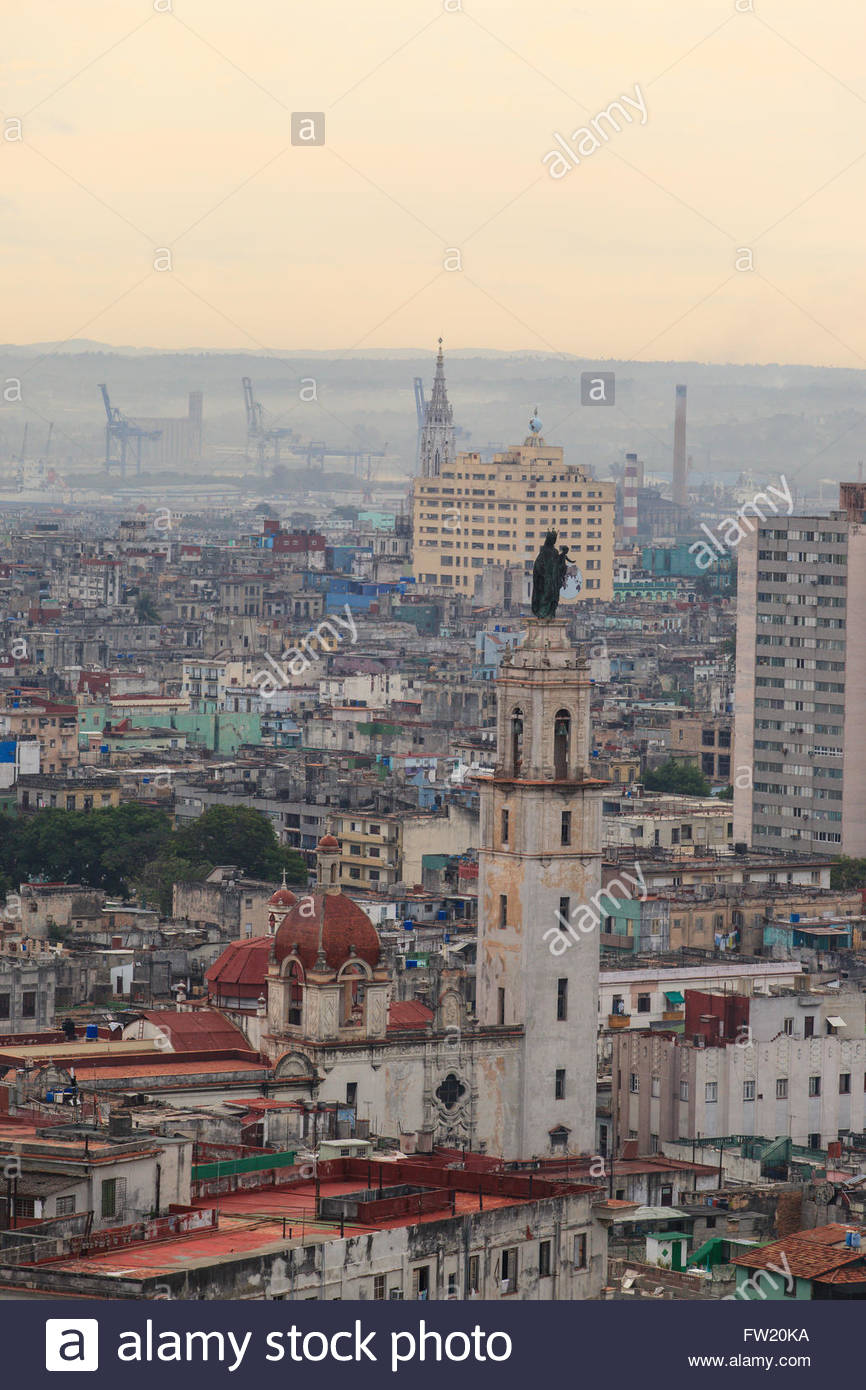 Habana Cuba Aerial View Stock Photos & Habana Cuba Aerial View Stock ...