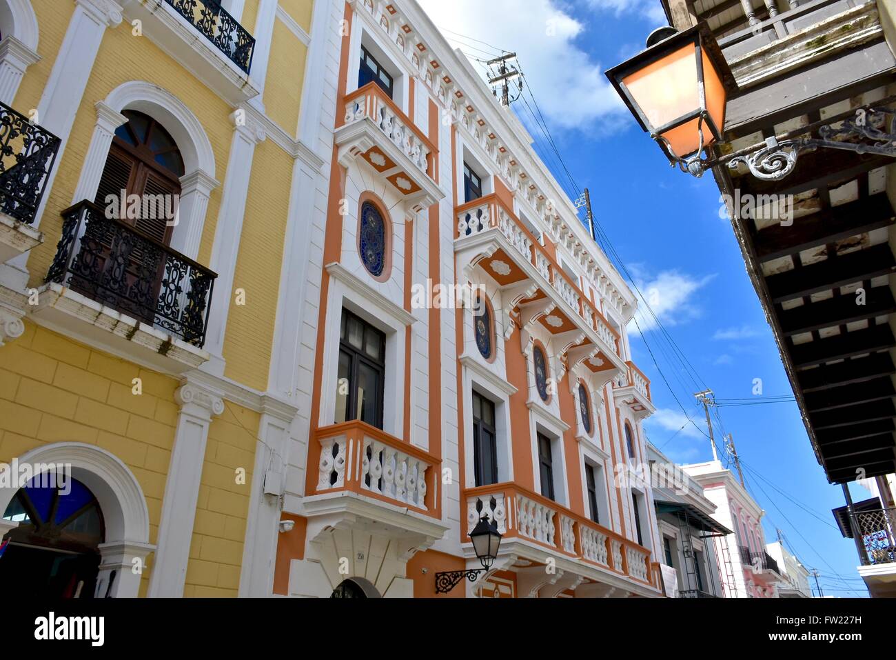San Juan Puerto Rico buildings Stock Photo - Alamy
