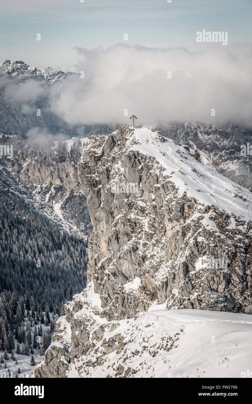 Alpspitz Mountain High Resolution Stock Photography and Images - Alamy