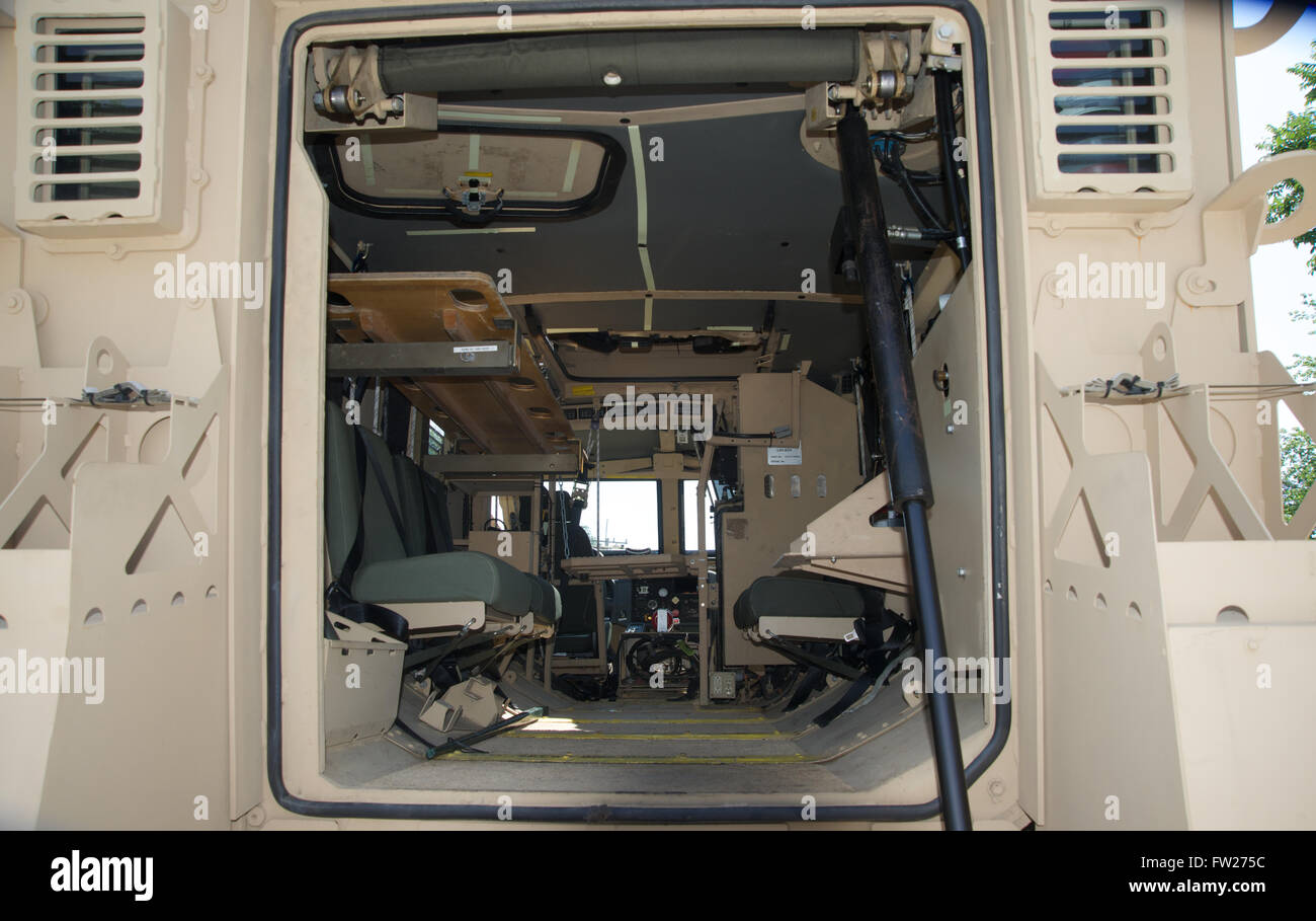 Americus, Kansas, USA, 14th June, 2014 Interior view of the newly ...