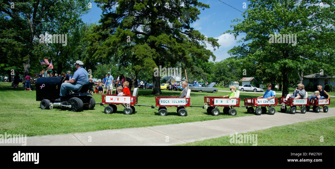 Americus, Kansas, USA, 14th June, 2014 The Annual Americus Days parade ...