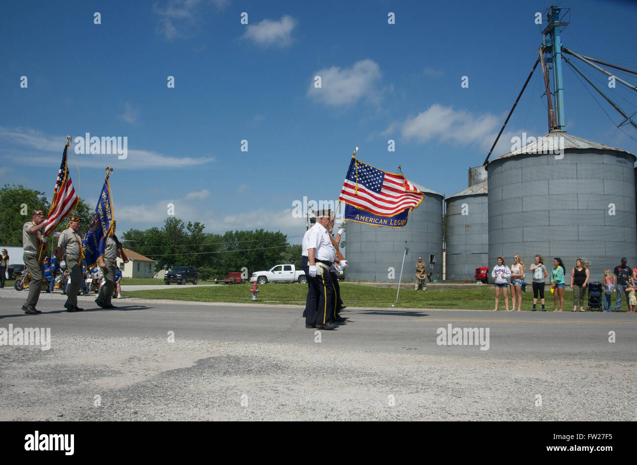 Americus, Kansas, USA, 14th June, 6-14-2014 Members of the Emporia ...