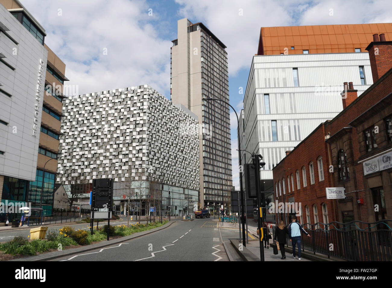 High rise buildings in sheffield hi-res stock photography and images ...