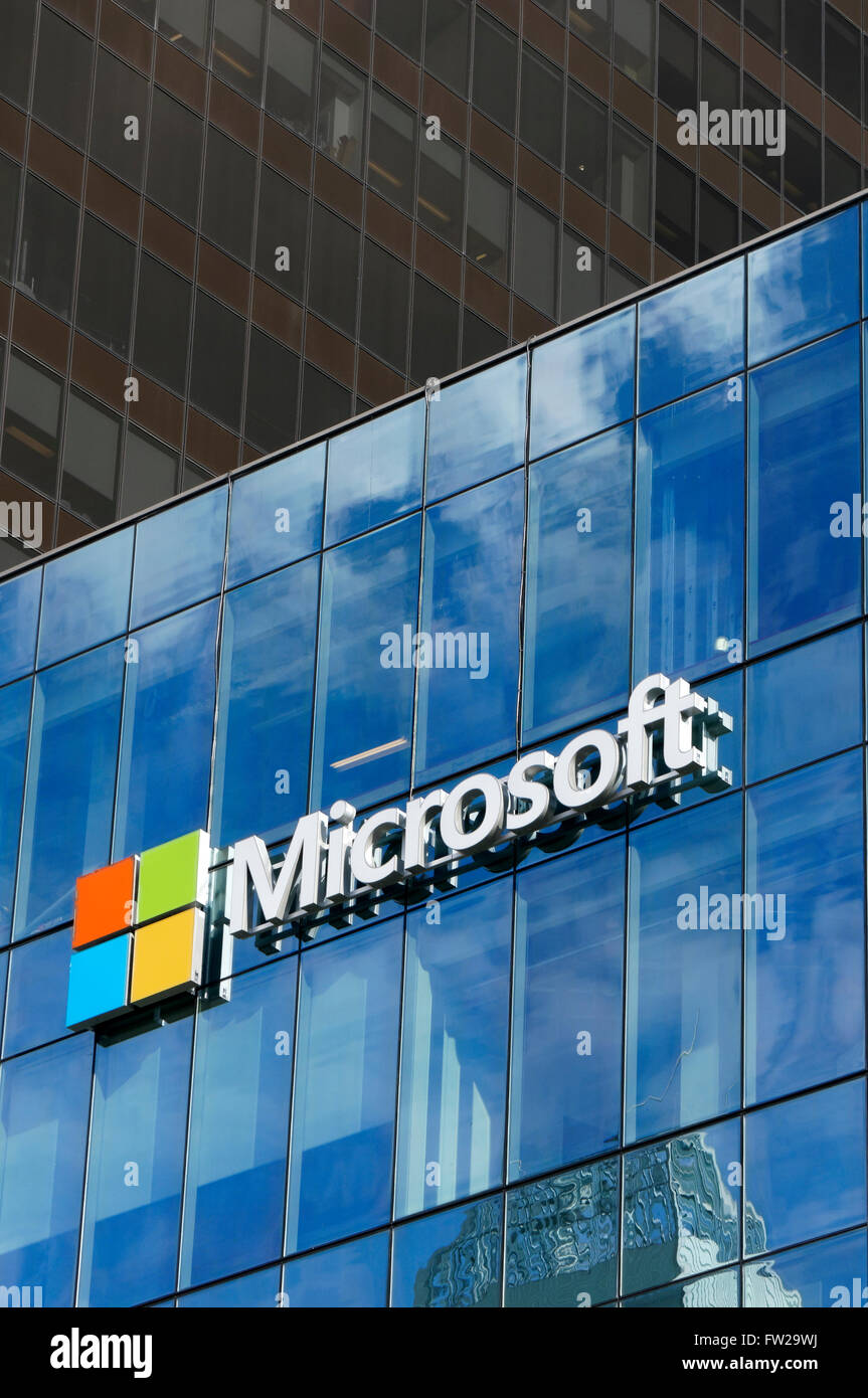 The new (2015) Microsoft Canada Excellence Centre in downtown Vancouver ...