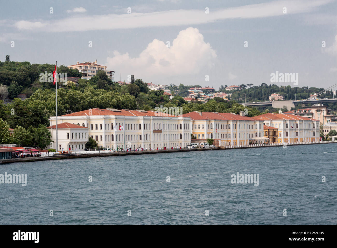 Bosphorus Istanbul Historical Buildings Stock Photo - Alamy