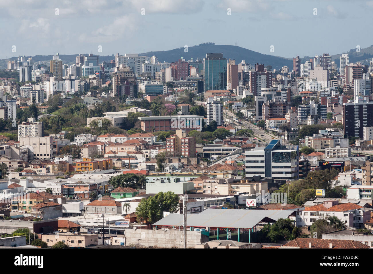 Cityscape of Porto Alegre Brazil Stock Photo - Alamy