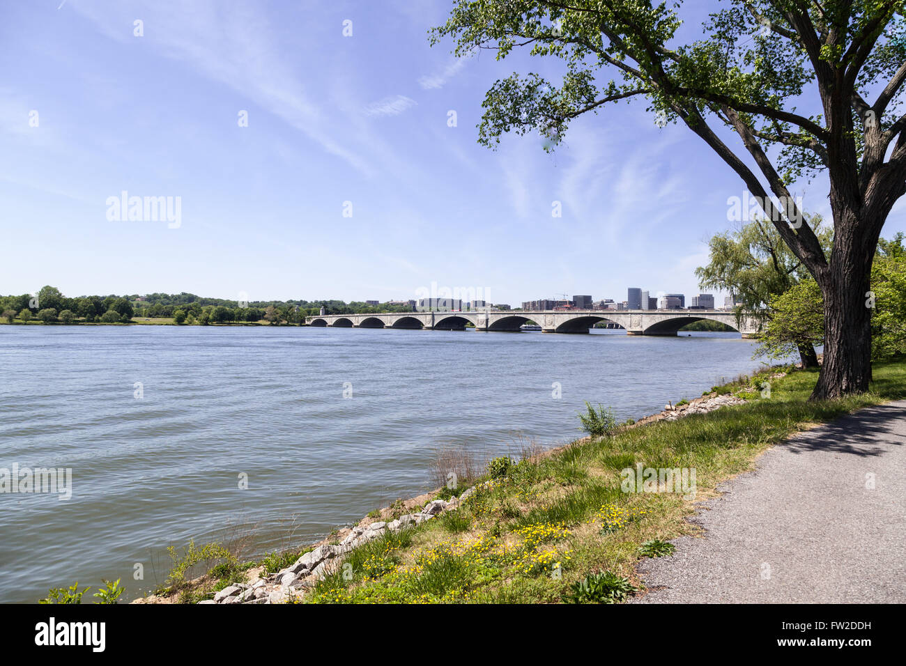 Arlington Memorial Bridge Washington DC Stock Photo - Alamy