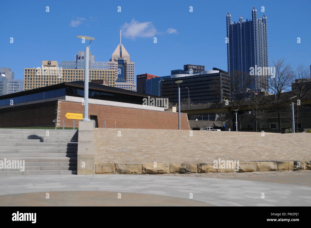 Fort Pitt visitor center Pittsburgh PA Stock Photo - Alamy