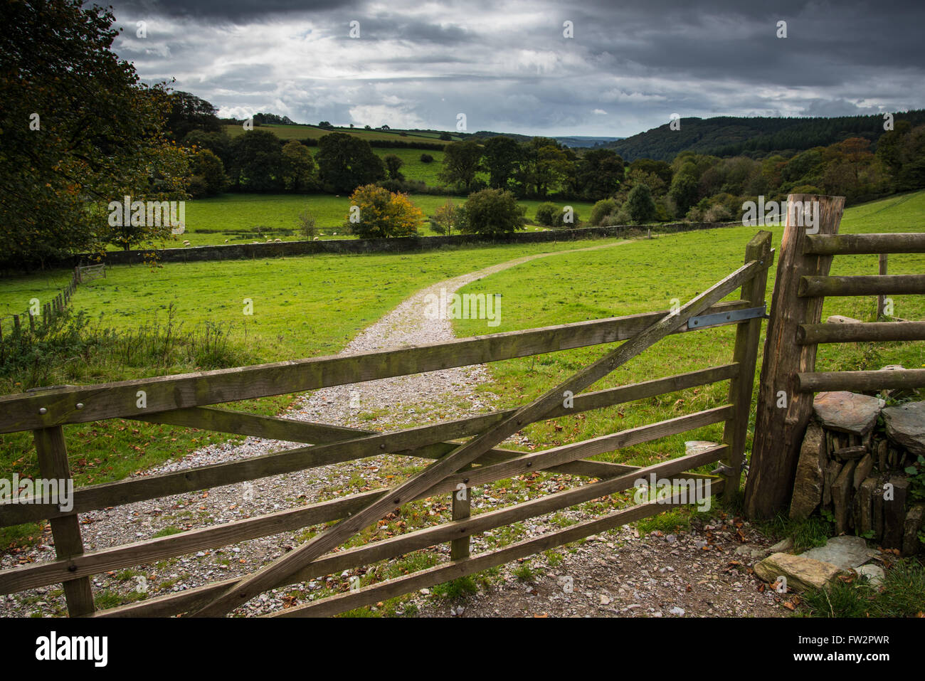 Beautiful rugged path and gate hi-res stock photography and images - Alamy