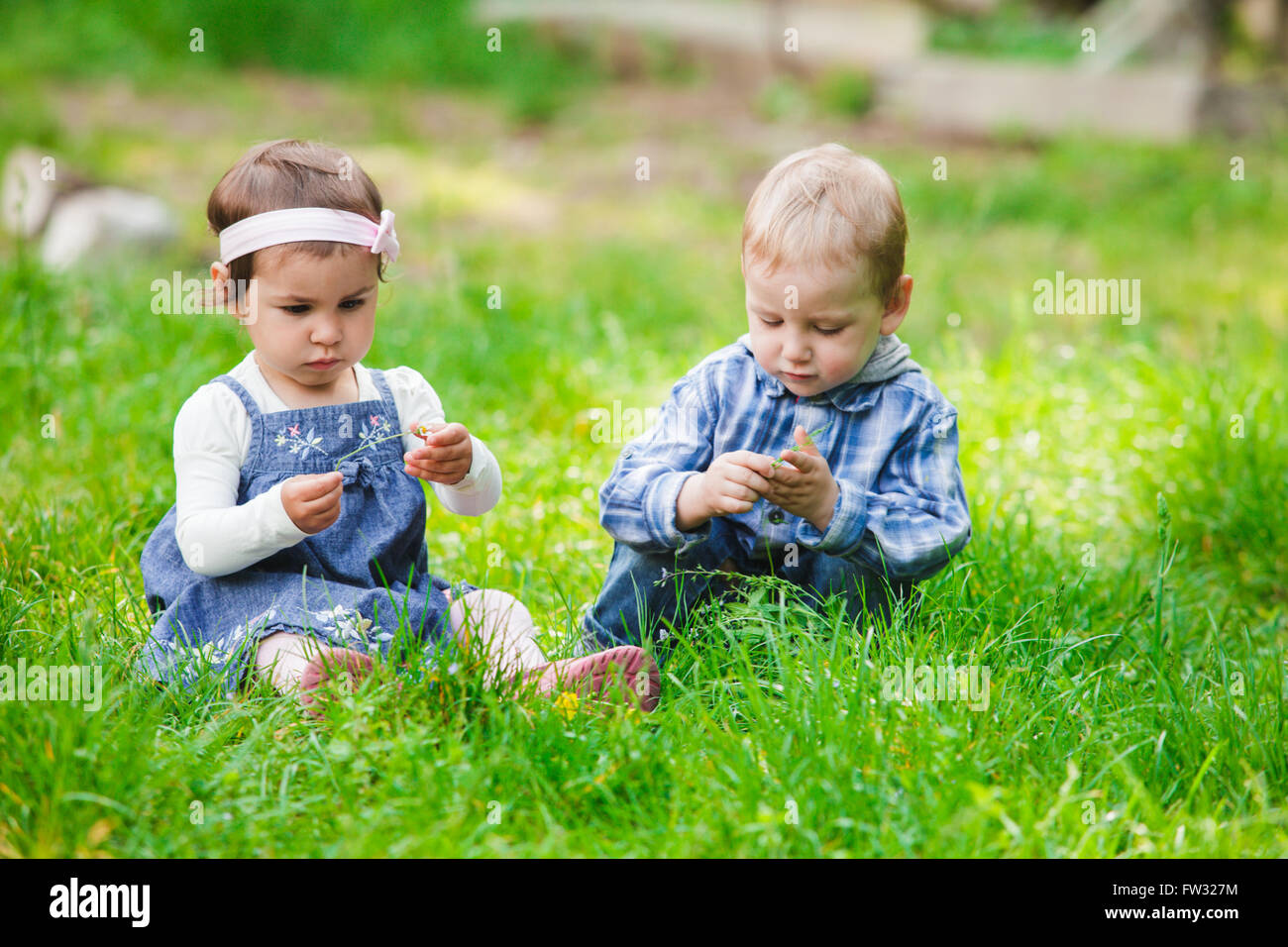Children outdoor play Stock Photo - Alamy