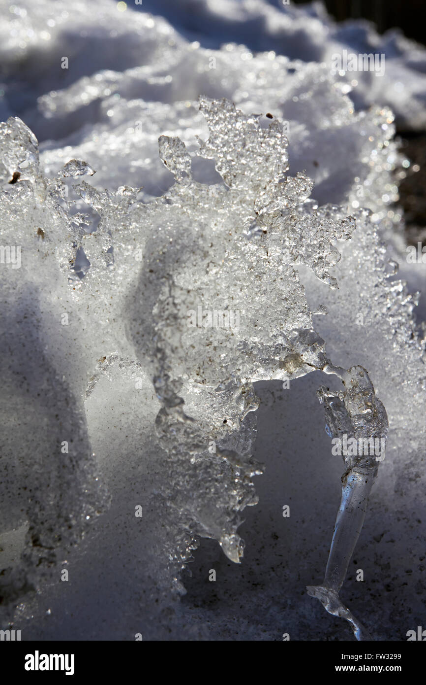 Snow melting not landscape hi-res stock photography and images - Alamy